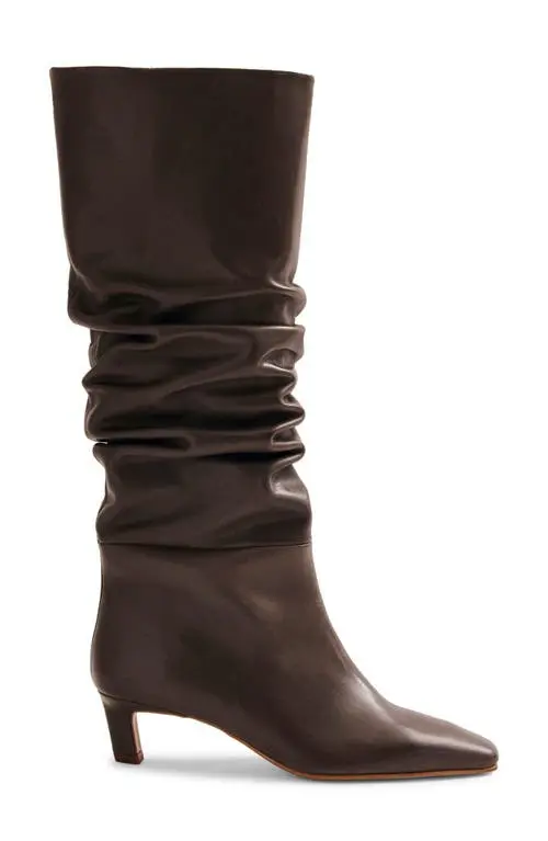 ALOHAS Kalila Slouch Knee High Boots - Brown