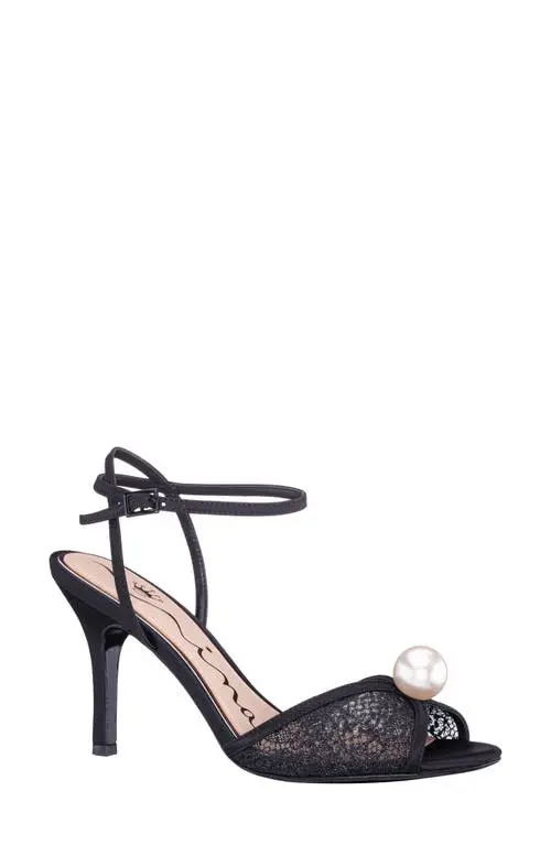 Nina Vyra Ankle Strap Sandal - Black
