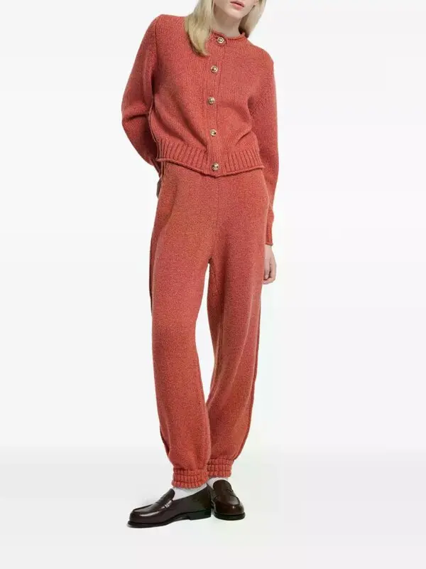 BARRIE Chunky-knit Cardigan - Orange