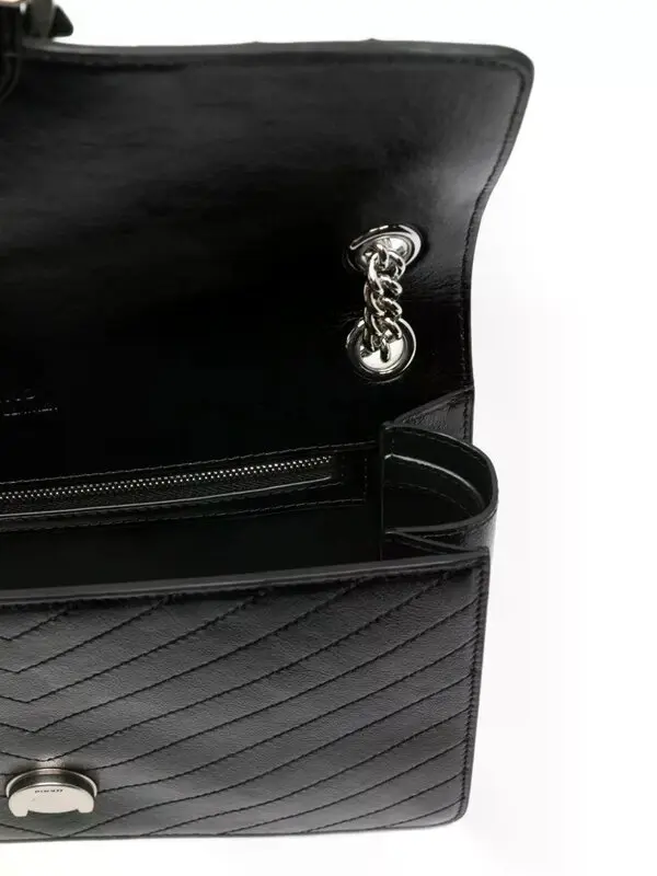 Pinko Love One Light Crossbody Bag - Black