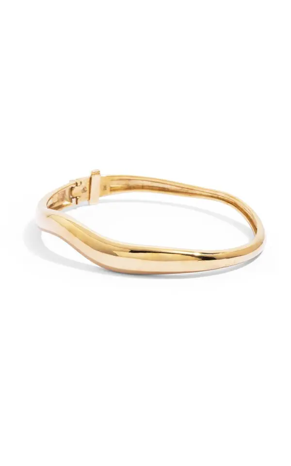 Bleecker & Prince Liquid Love 14k Bangle
