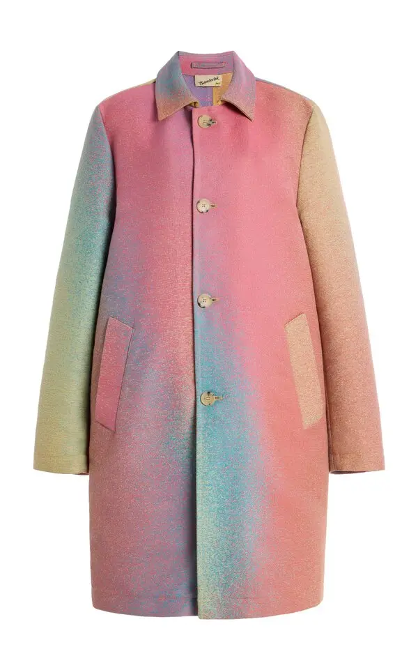 SANDERLAK X Maharam Rainbow Degradé Coat