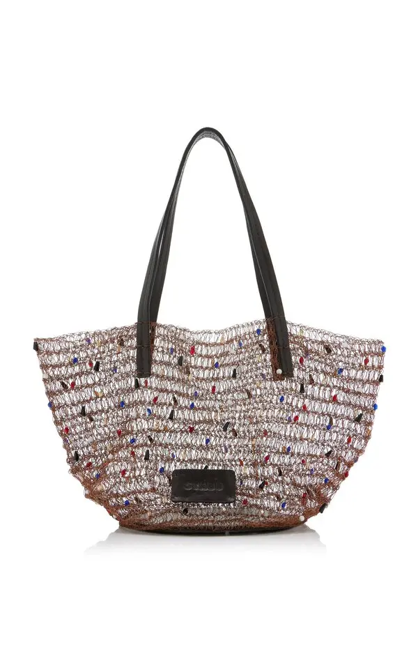 Staud Jewel Bucket Bag - Brown