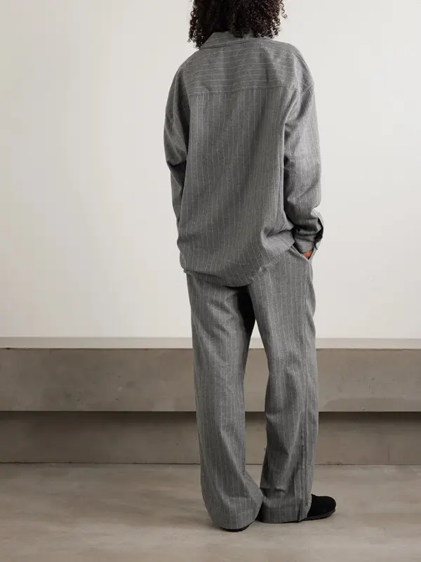 SKIMS Flannel Sleep Set - Gray