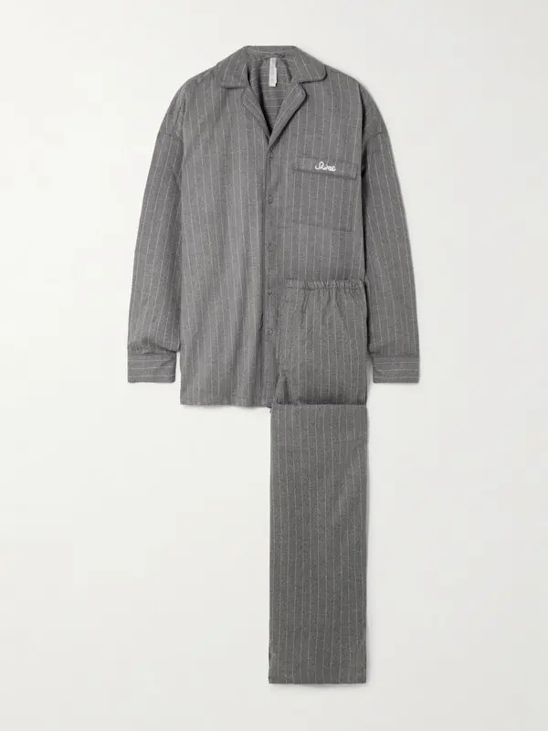 SKIMS Flannel Sleep Set