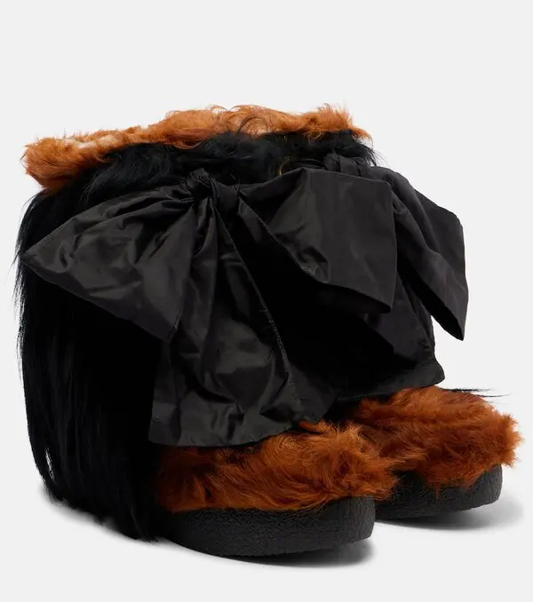 Valentino Garavani Shearling Boots