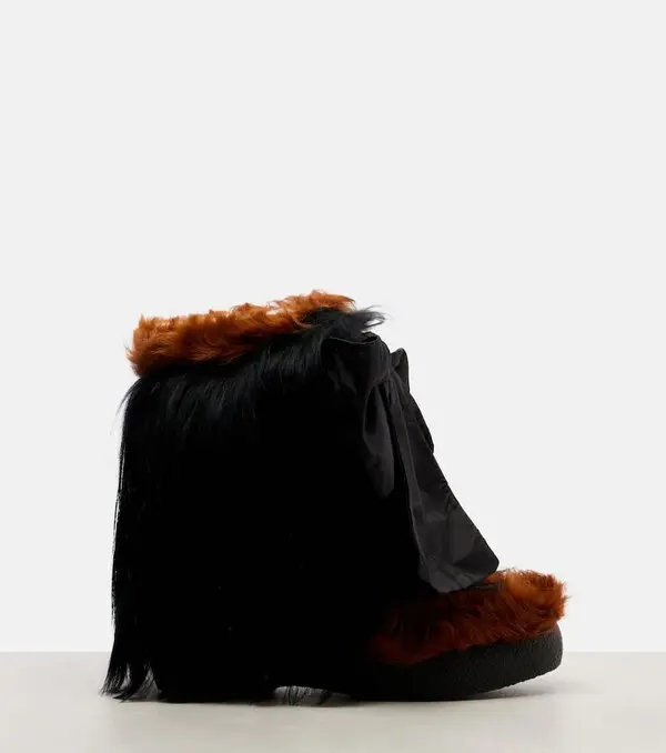 Valentino Garavani Shearling Boots
