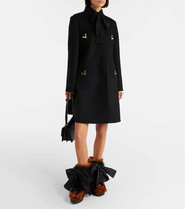 Valentino Garavani Shearling Boots