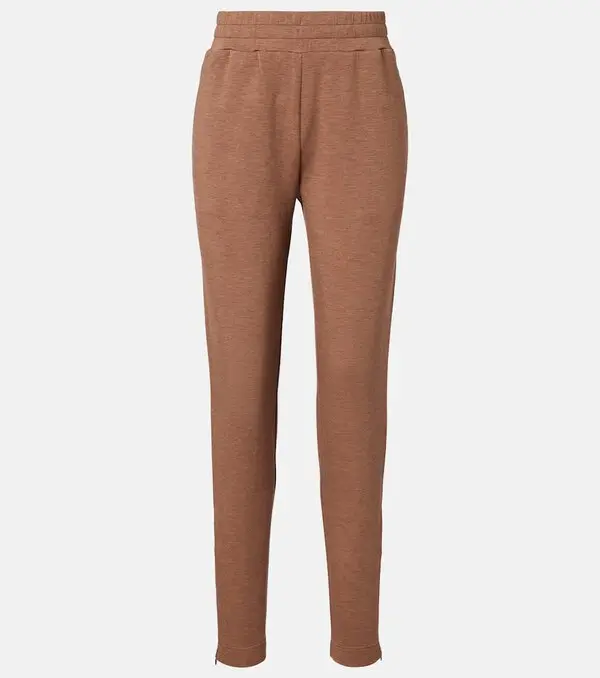 Varley The Slim Zip 29.5 Sweatpants - Brown