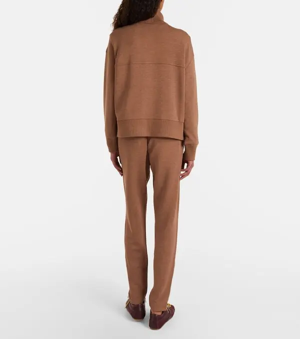 Varley The Slim Zip 29.5 Sweatpants - Brown
