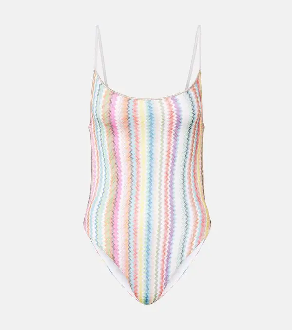 Missoni Chevron Swimsuit - Multicoloured