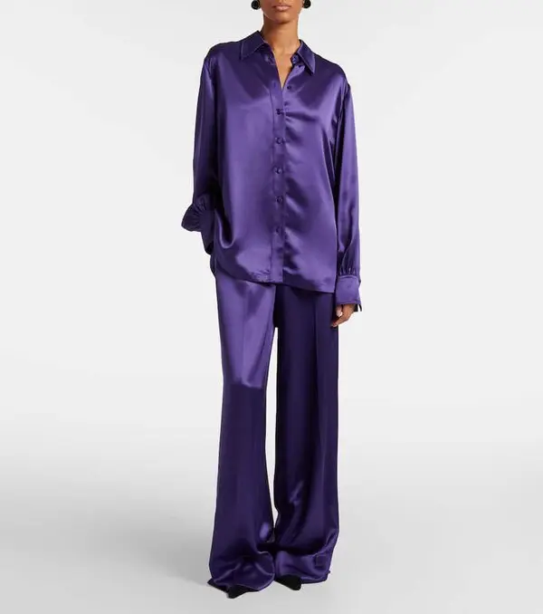JOSEPH Dieu Satin Blouse