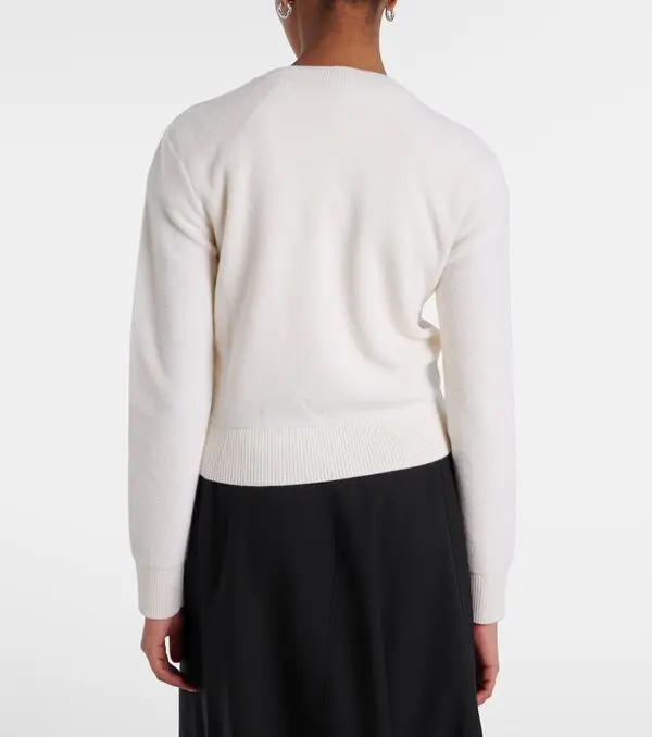 Loewe Logo Embroidered Wool Sweater