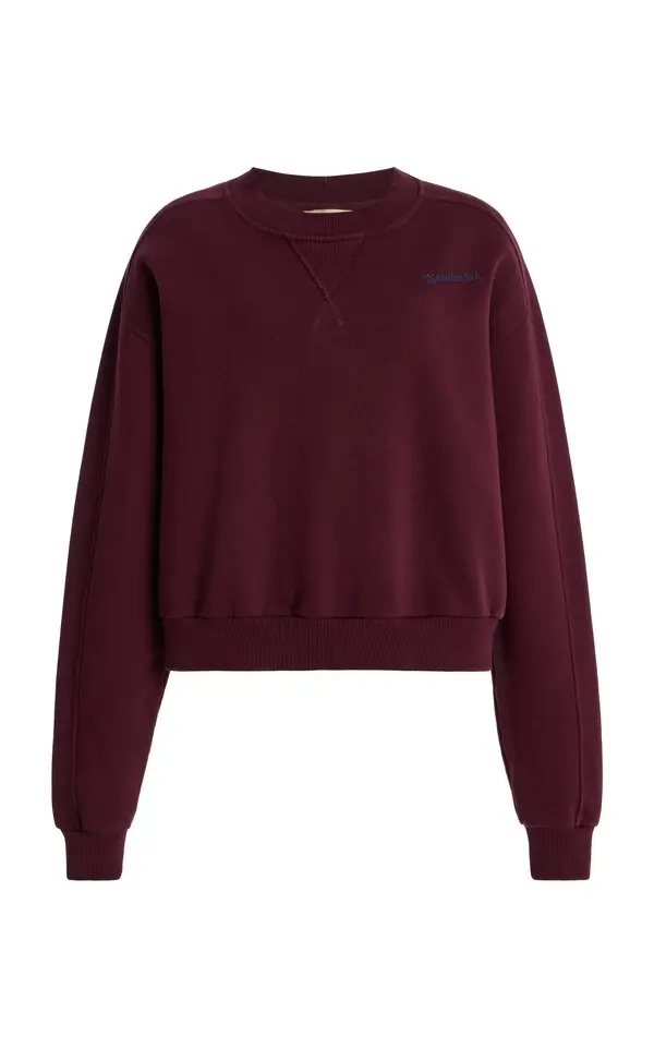 SANDERLAK Cotton Jersey Sweatshirt