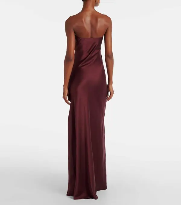 Christopher Esber Filo Silk Satin Gown