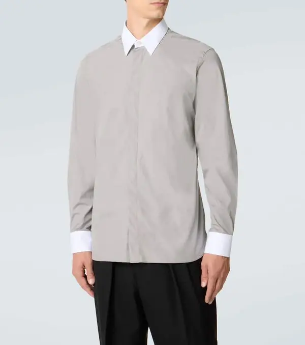 TOM FORD Cotton Shirt - Grey