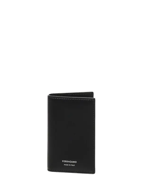 FERRAGAMO Gancini Wallet - Black