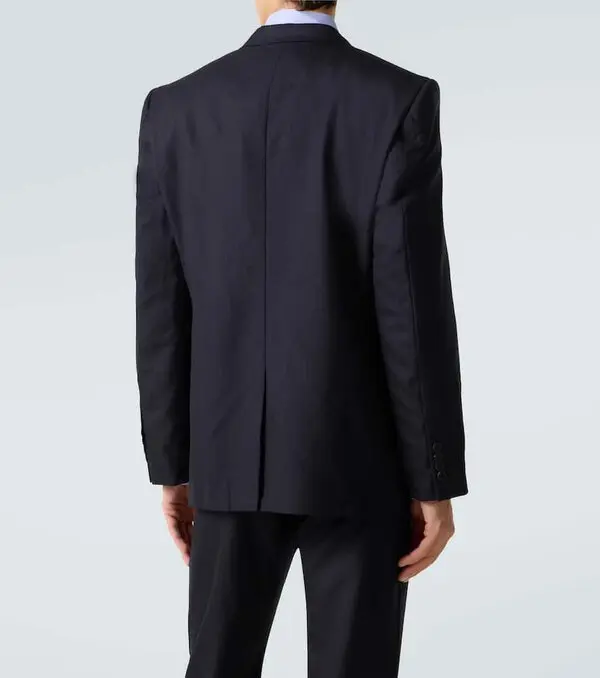 Balenciaga Pinstripe Wool Blazer