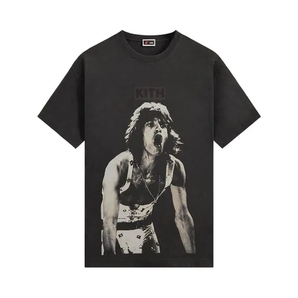 Kith For The Rolling Stones Mick Jagger Concert Tee - Black