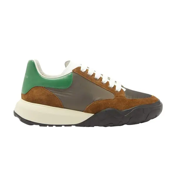 Alexander McQueen Oversized Court Trainer - Brown