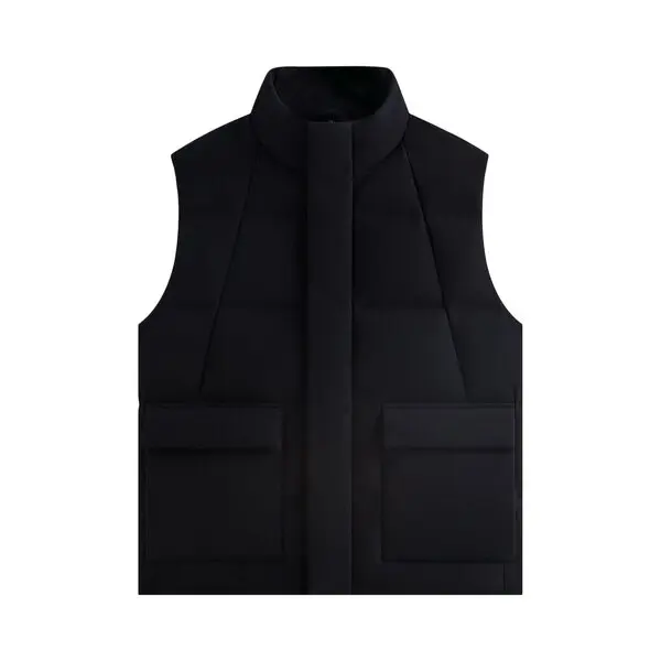Kith Felted Jersey Midi Vest - Black