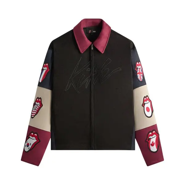 Kith For The Rolling Stones Microsuede Owen Jacket