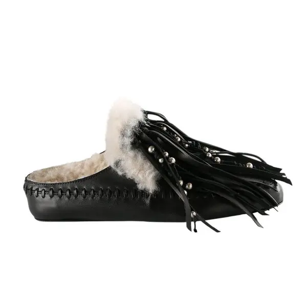 ANN DEMEULEMEESTER Olai Fringe Mule