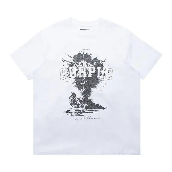 PURPLE BRAND Textured Jersey T-shirt