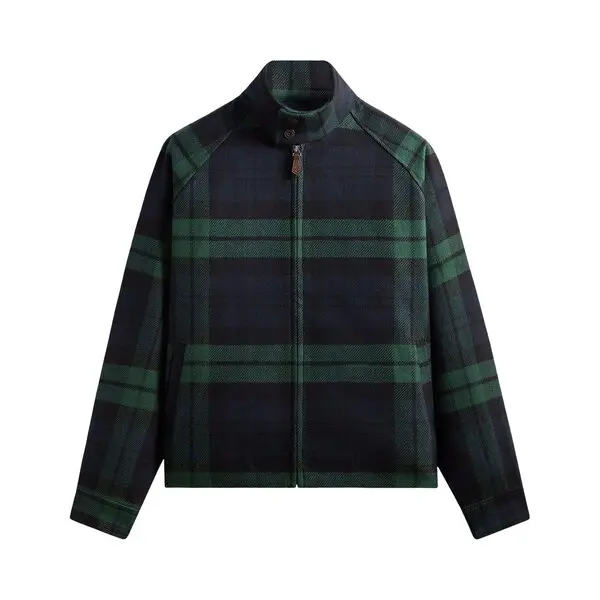 Kith Brushed Plaid Harrington Jacket