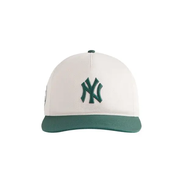 Kith 47 For The New York Yankees Heavy Twill Hitch Snapback - Cream