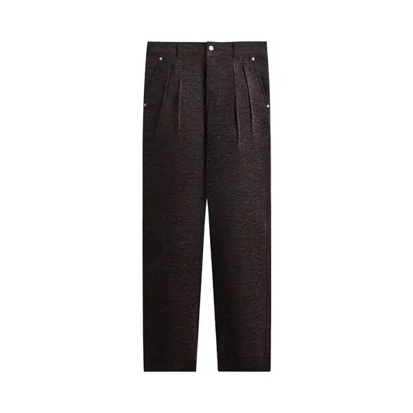 Kith Chenille Brett Pleated Taper Trousers