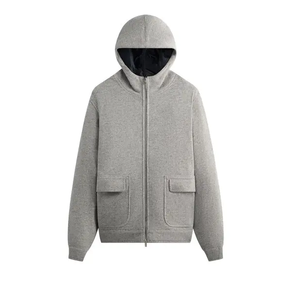 Kith Brushed Selfridge Zip Up Hoodie
