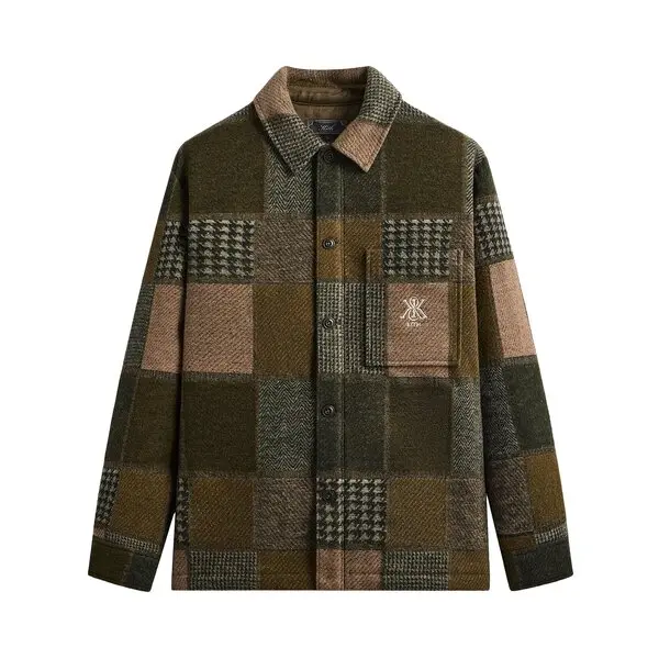 Kith Patchwork Wool Coaches Jacket
