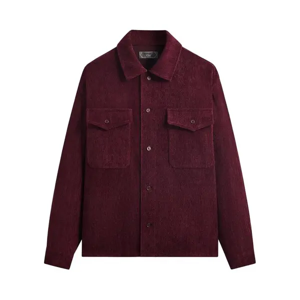 Kith Herringbone Velour Henson Buttondown
