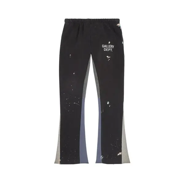 GALLERY DEPT. Gd Painted Flare Sweatpant - Black