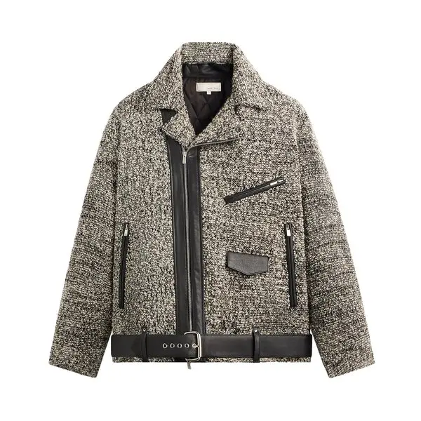 Kith Kin Plush Boucle Brian Moto Jacket