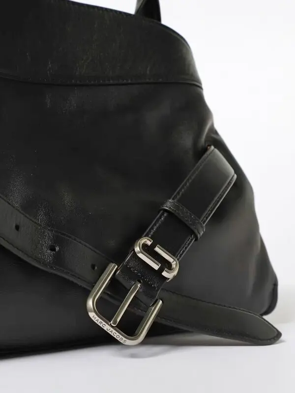 Marc Jacobs Leather Shoulder Bag - Black