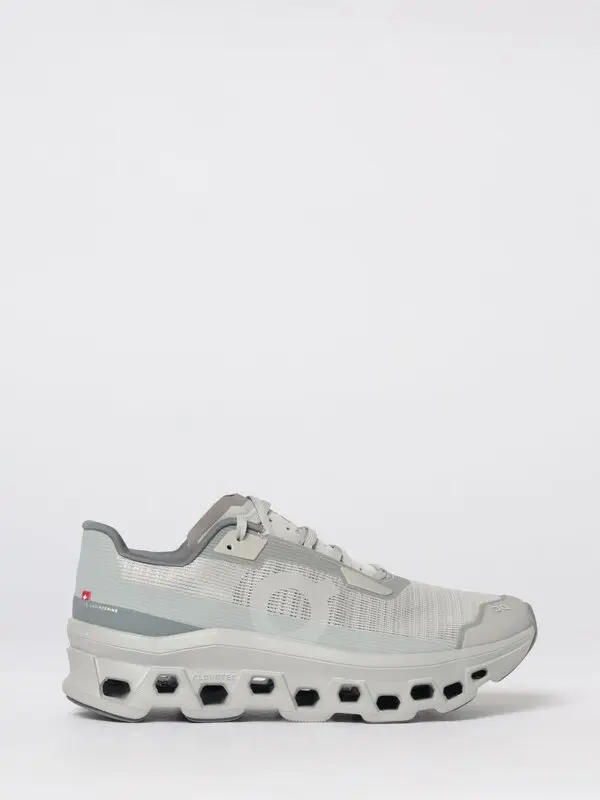 On Cloudmonster" Athletic Sneakers - Grey