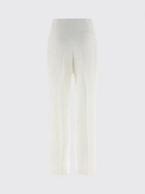 Alberta Ferretti Wide Leg Trousers - White