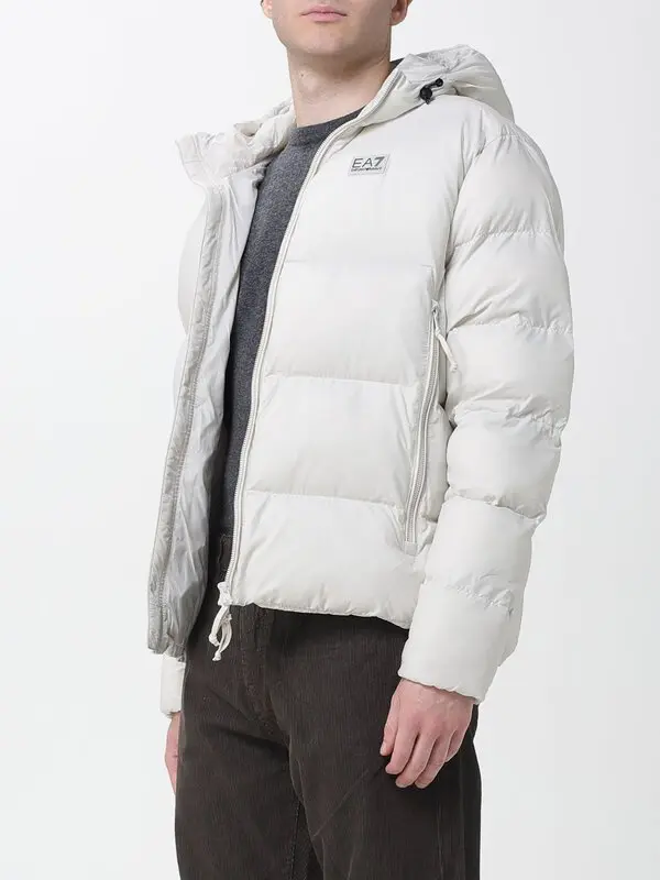 EA7 Puffer Jacket - Silver
