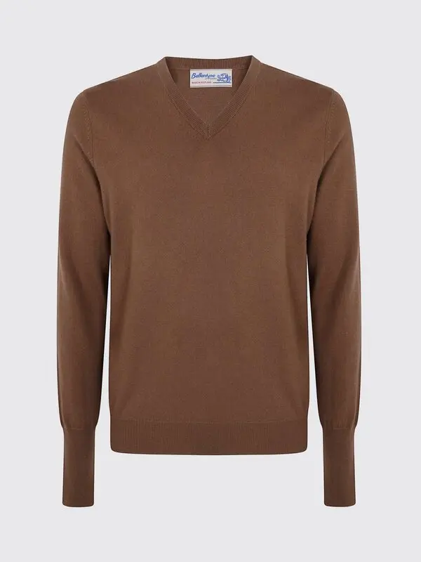 BALLANTYNE Pullover Sweater - Brown