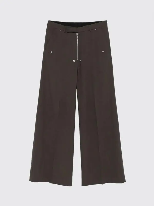 Rick Owens Wide Leg Trousers - Brown