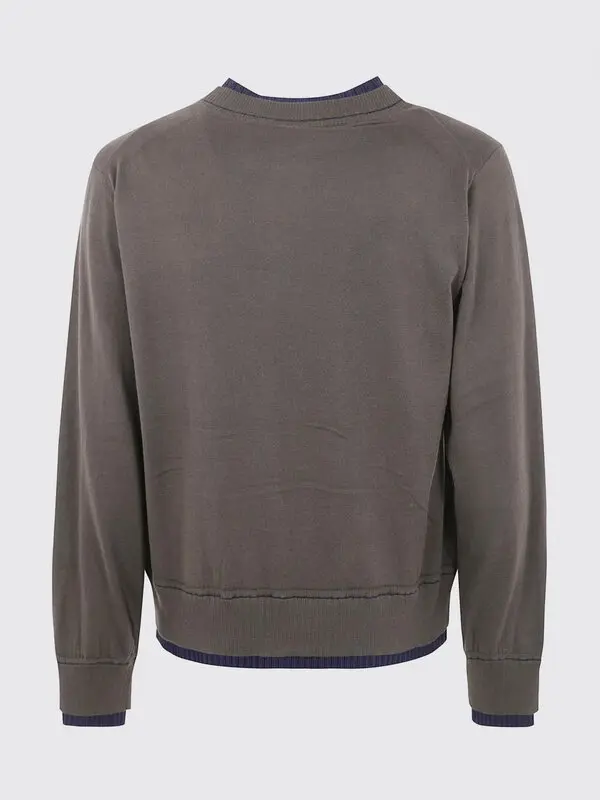 Sacai Crew Neck Pullover - Kaki