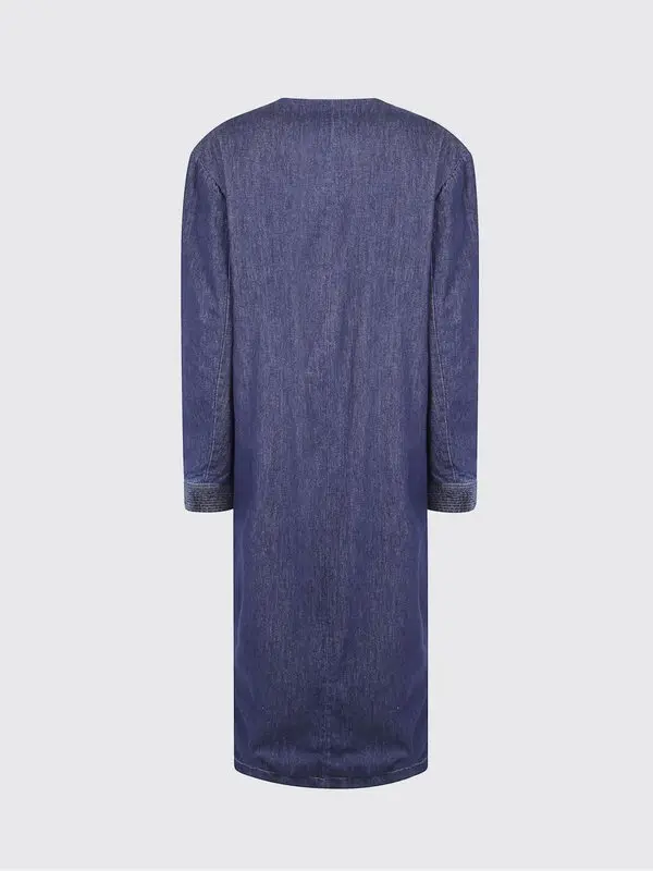 Dries Van Noten Denim Tie Detailed Jacket - Indigo