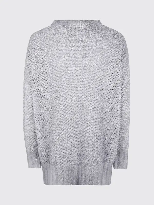 Avant Toi Textured Pullover Sweater - Grey