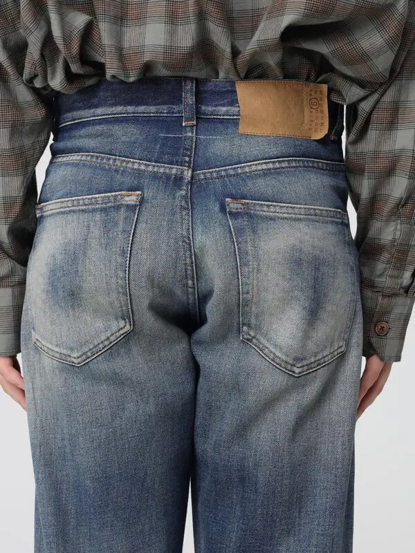 MAISON MARGIELA Distressed Jeans - Gnawed Blue