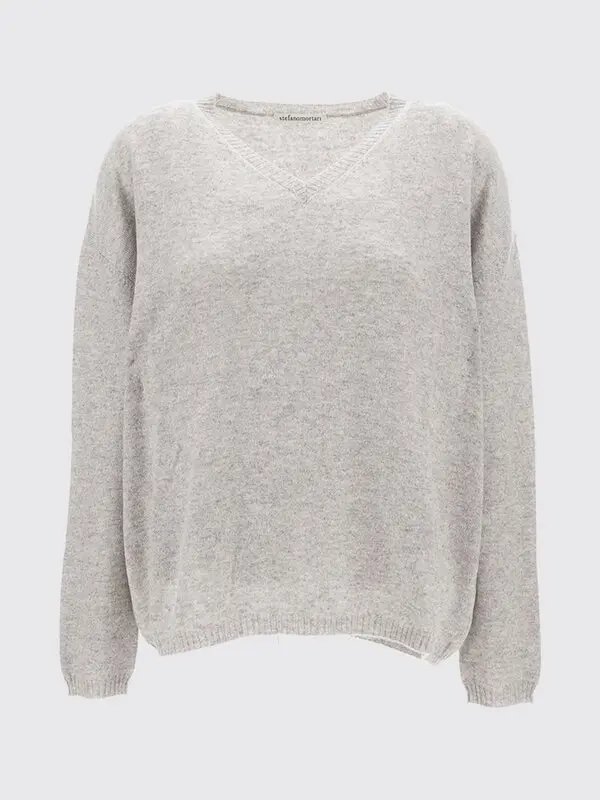 STEFANO MORTARI V-neck Pullover - Grey