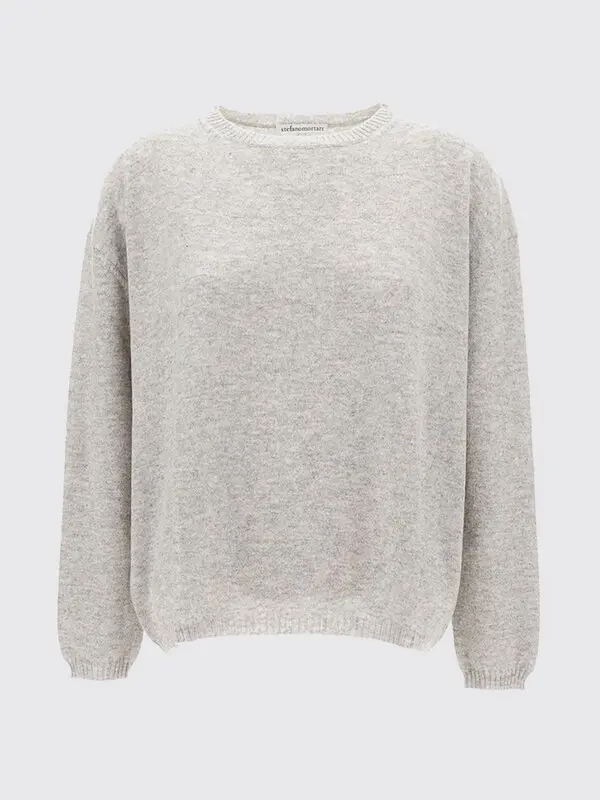 STEFANO MORTARI Crew Neck Sweater - Grey