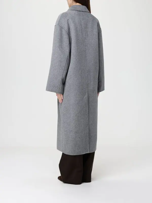 Loulou De Saison Double Breasted Coat - Grey