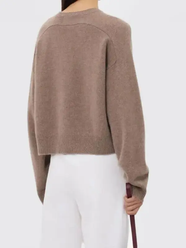 Loulou De Saison V-neck Sweater - Dove Grey